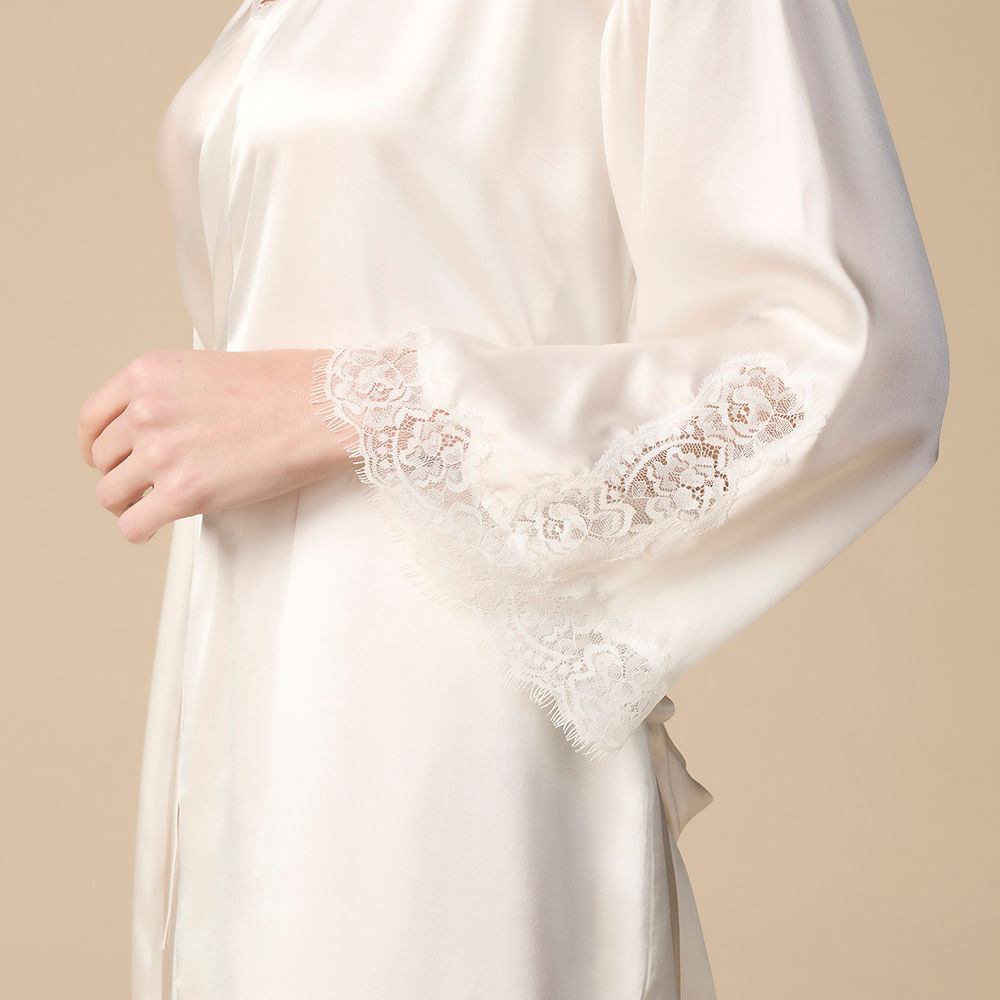 Robe Feminino em Seda Bianca - Trousseau